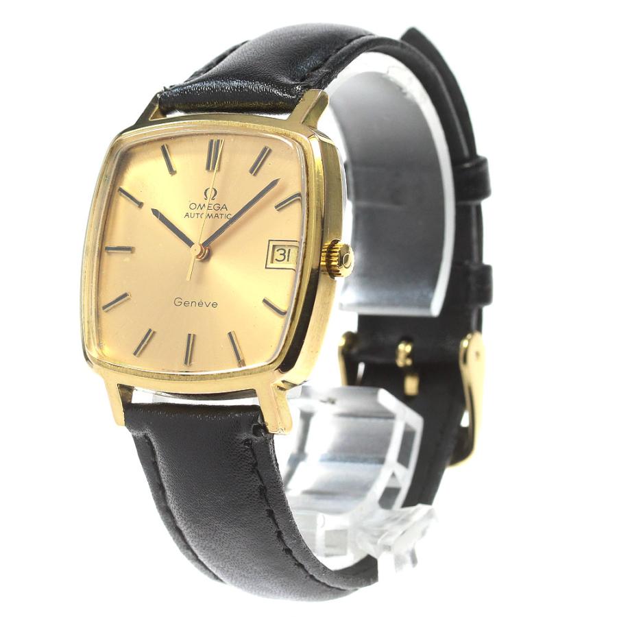 OMEGA オメガ 162.0060 ジュネーブ スクエア cal.1012 自動巻き メンズ _804638 : CLOSER Yahoo!ショップ - 通販 - Yahoo!ショッピング