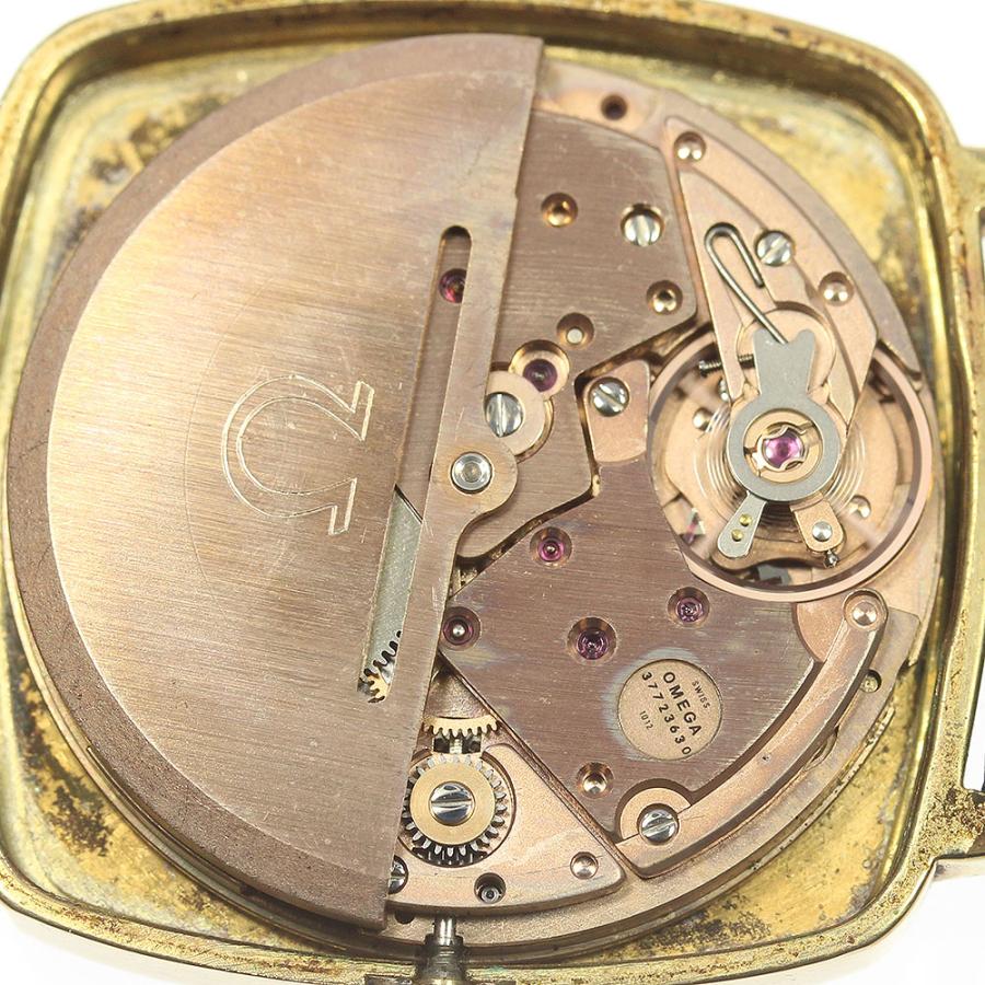 OMEGA オメガ 162.0060 ジュネーブ スクエア cal.1012 自動巻き メンズ _804638 : CLOSER Yahoo!ショップ - 通販 - Yahoo!ショッピング