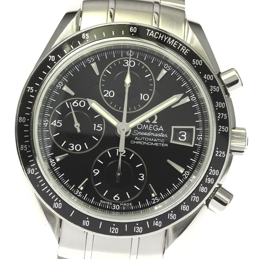 OMEGA オメガ 3210.50 スピードマスター デイト クロノグラフ 自動巻き メンズ 保証書付き_804705 : CLOSER Yahoo!ショップ - 通販 - Yahoo!ショッピング