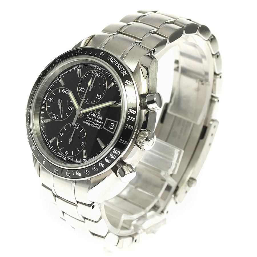 OMEGA オメガ 3210.50 スピードマスター デイト クロノグラフ 自動巻き メンズ 保証書付き_804705 : CLOSER Yahoo!ショップ - 通販 - Yahoo!ショッピング