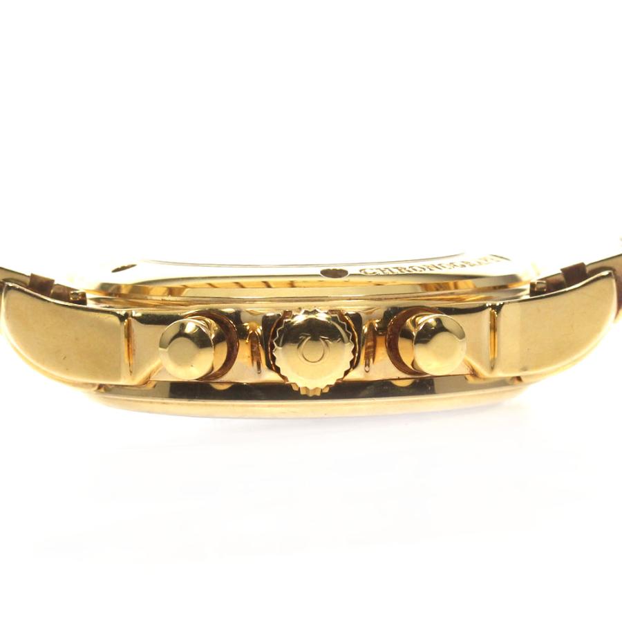 OMEGA オメガ 4141.50 デビル K18YG クロノグラフ コーアクシャル 自動巻き メンズ 箱・保証書付き_804782 ...