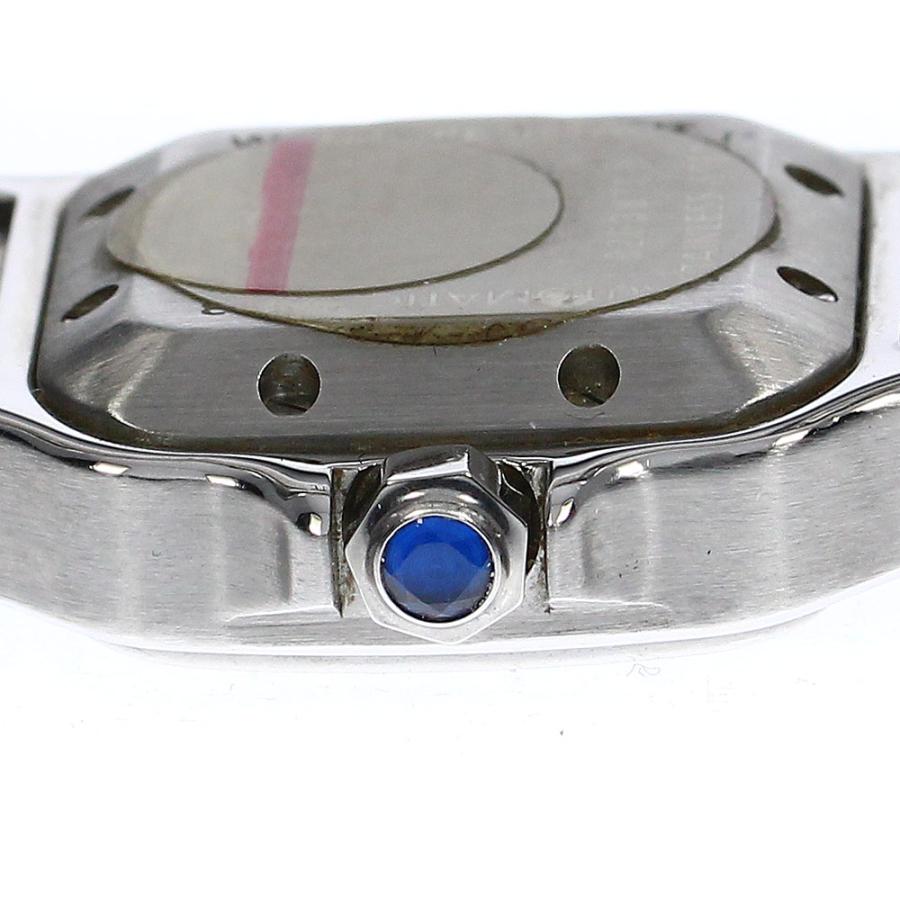 Cartier カルティエ CARTIER W20054D6 サントスガルベ SM デイト 自動巻き レディース 箱・保証書付き_804963 ...