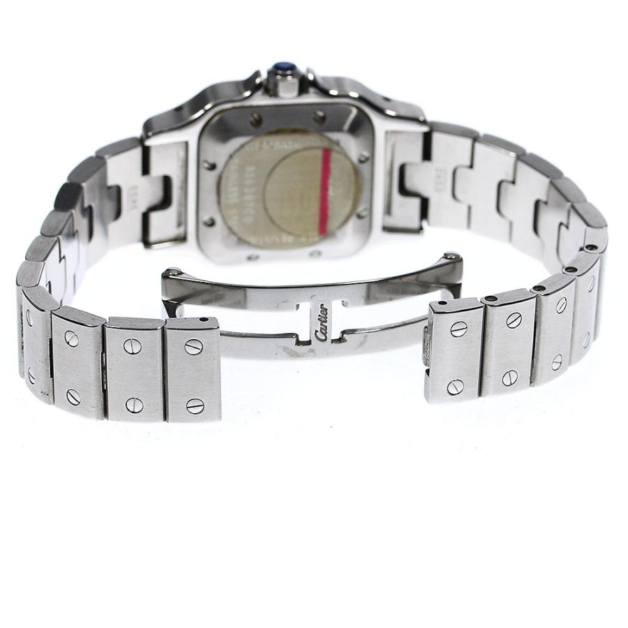 Cartier カルティエ CARTIER W20054D6 サントスガルベ SM デイト 自動巻き レディース 箱・保証書付き_804963 ...