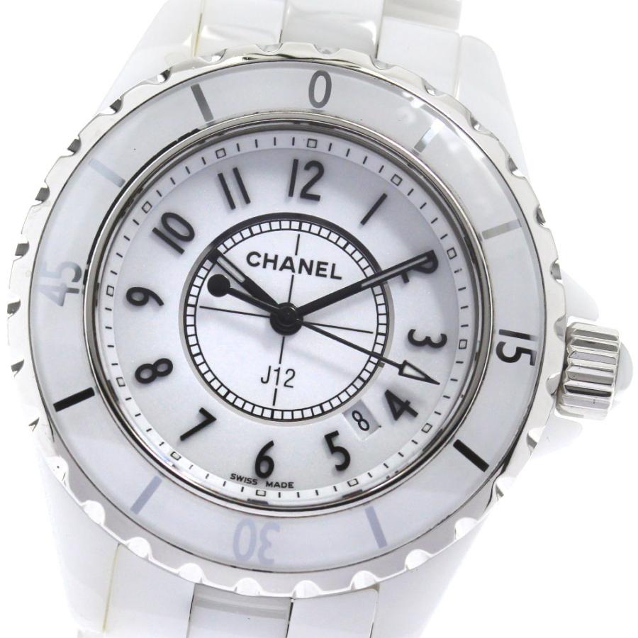 CHANEL シャネル H0968 J12 33mm 白セラミック デイト クォーツ レディース _805022 : CLOSER Yahoo!ショップ - 通販 - Yahoo!ショッピング