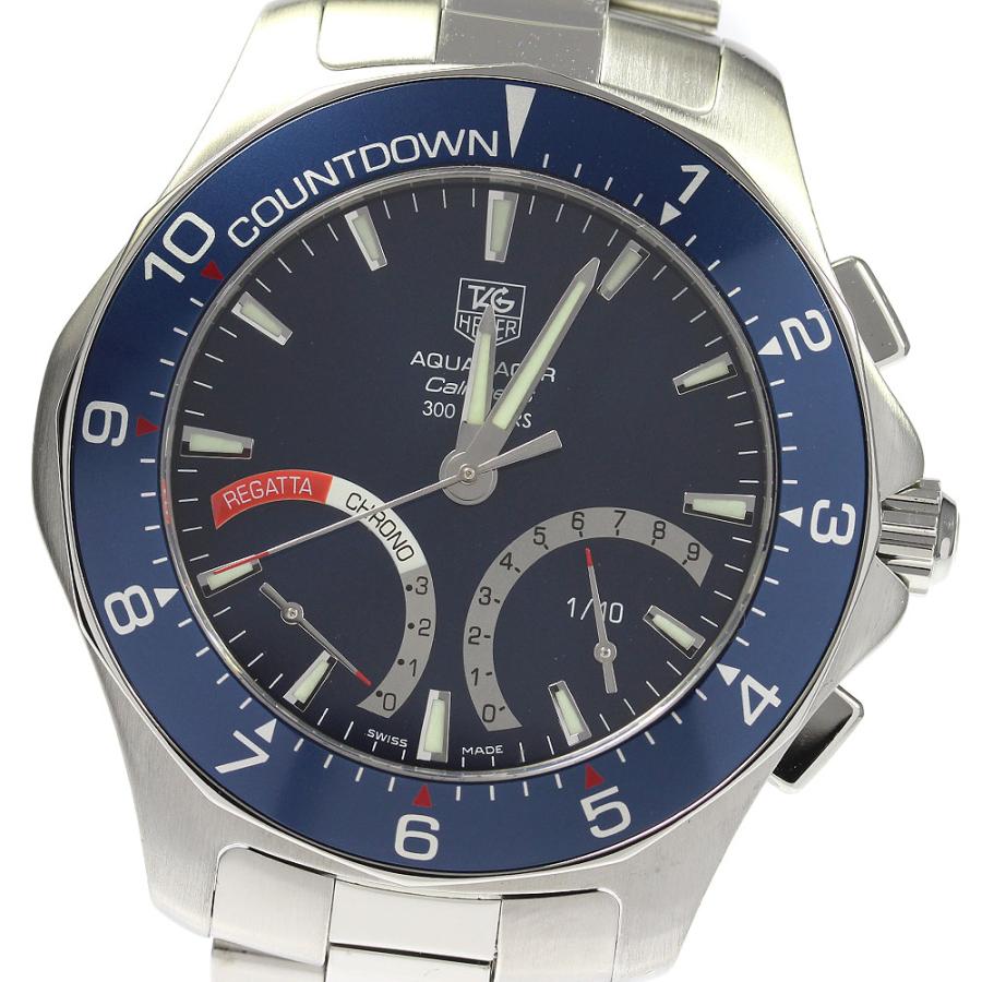 TAG HEUER タグホイヤー CAF7110 アクアレーサー キャリバーS レガッタ クォーツ メンズ _805109 : CLOSER ...