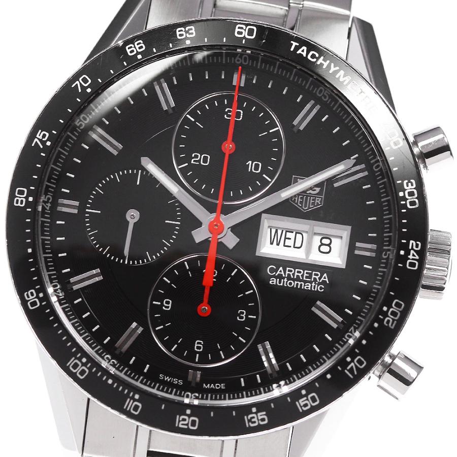 TAG HEUER タグホイヤー CV201AH-0 カレラ クロノグラフ デイデイト 自動巻き メンズ 保証書付き_805188 : CLOSER Yahoo!ショップ - 通販 ...
