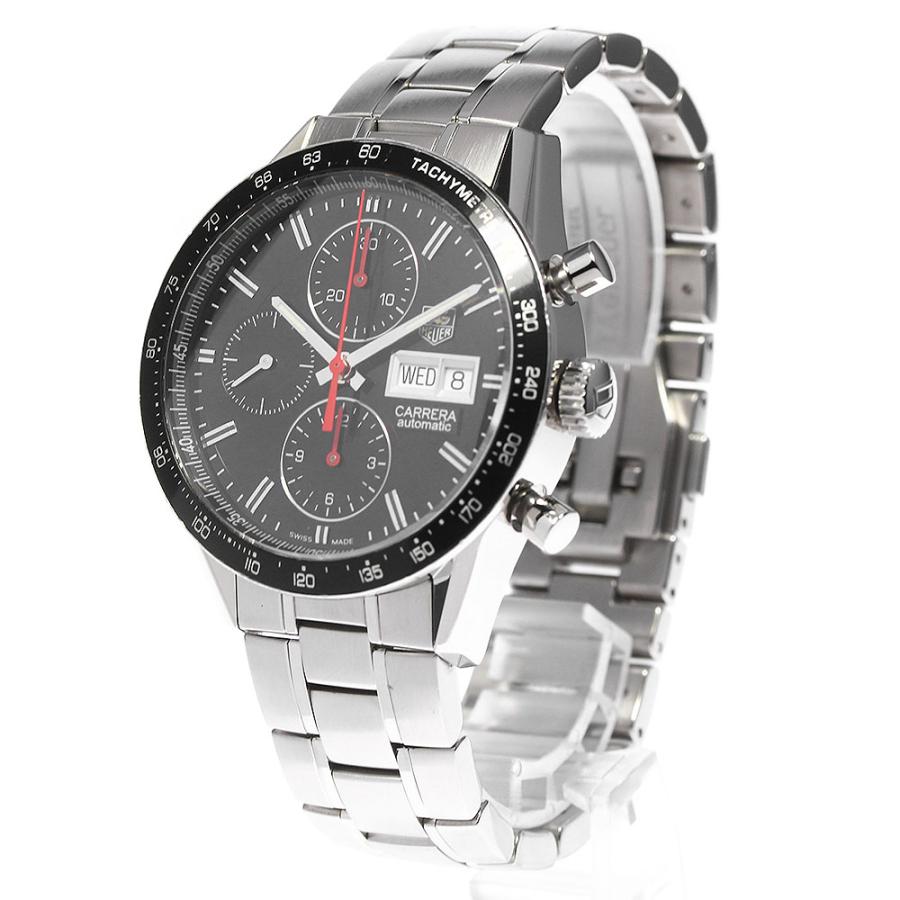 TAG HEUER タグホイヤー CV201AH-0 カレラ クロノグラフ デイデイト 自動巻き メンズ 保証書付き_805188 : CLOSER Yahoo!ショップ - 通販 ...