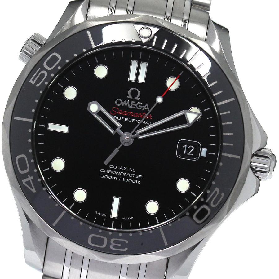 OMEGA オメガ 212.30.41.20.01.003 シーマスター300 コーアクシャル デイト 自動巻き メンズ 箱付き_805280 ...