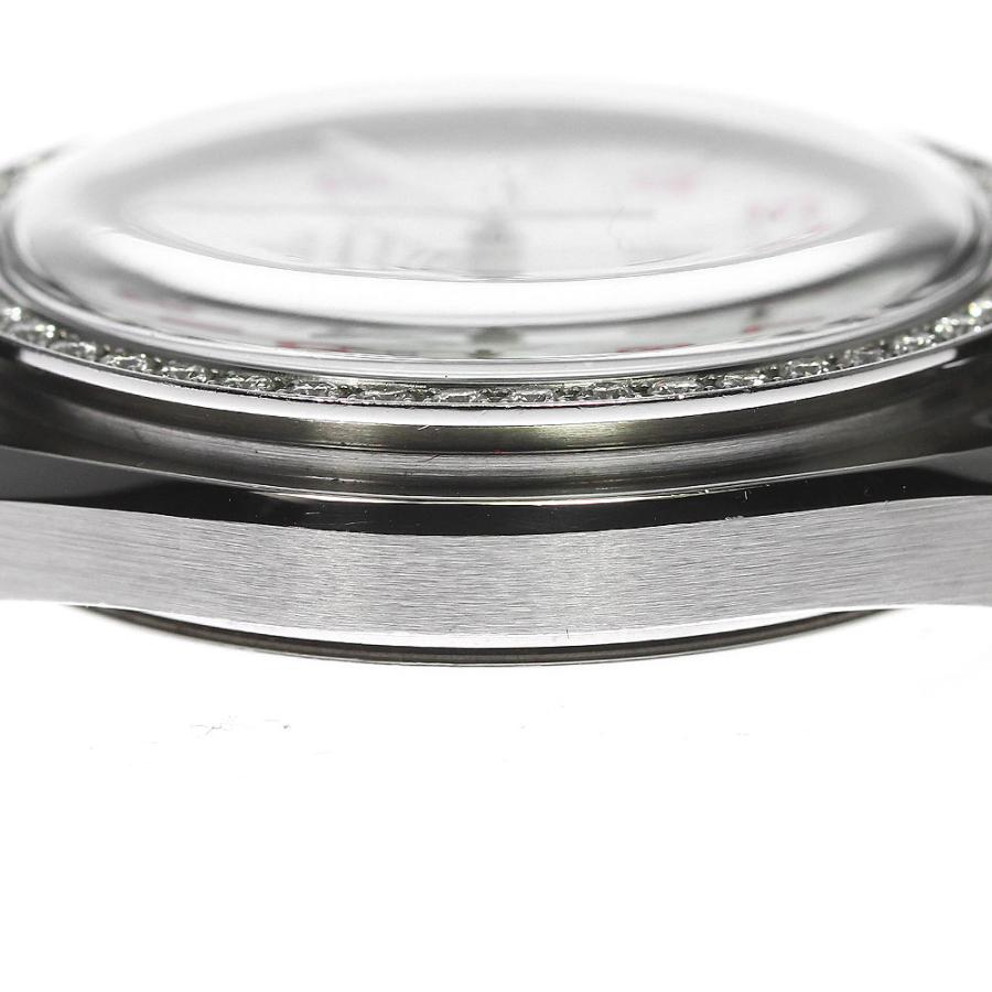 オメガ OMEGA 3815.79.40 スピードマスター クロノグラフ ダイヤベゼル 自動巻き レディース 良品 保証書付き_805291 ...