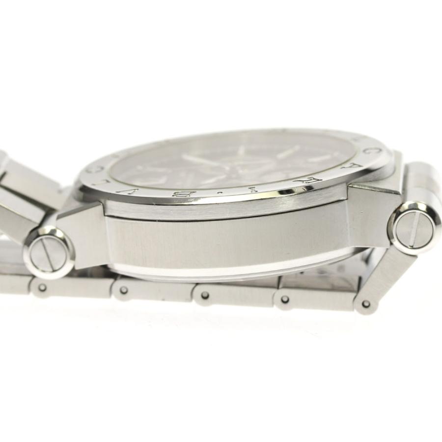 BVLGARI ブルガリ DG42SCH ディアゴノ カリブロ303 クロノグラフ 自動巻き メンズ 保証書付き_805312 ...