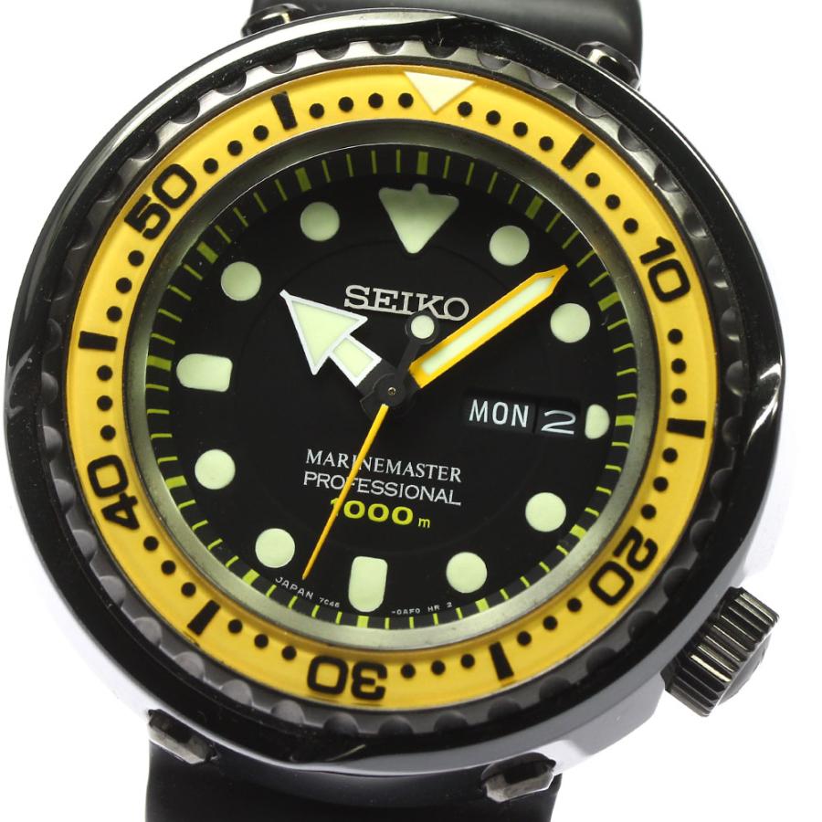 SEIKO（セイコー） SEIKO 7C46-0AH0/SBBN027 プロスペックス マリーンマスター デイデイト クォーツ メンズ 良品 ...