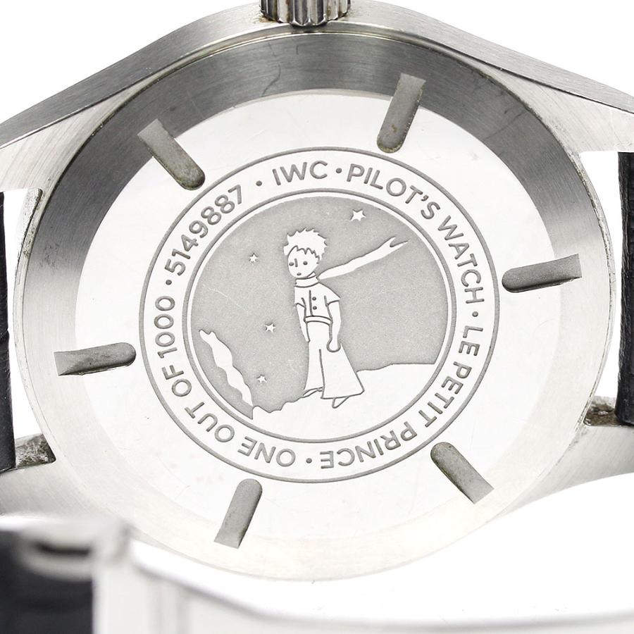 IWC SCHAFFHAUSEN IW326506 パイロットウォッチ マークXVII プティ プランス 世界1000本限定 デイト 自動巻き ...