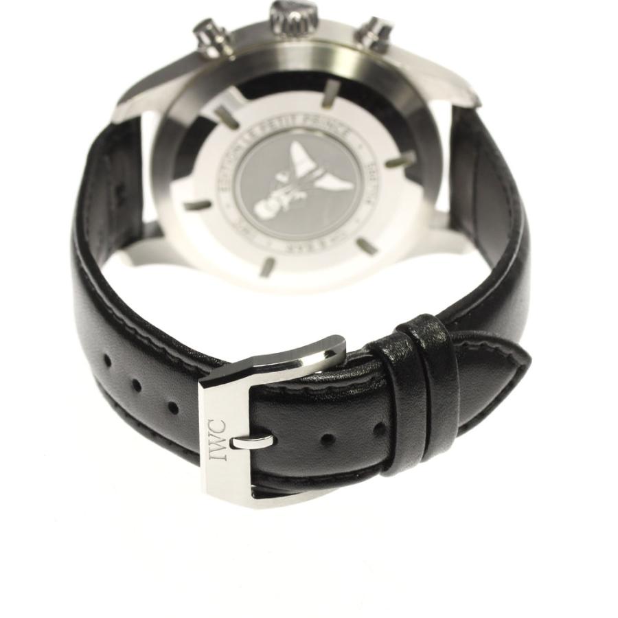 IWC IWC SCHAFFHAUSEN IW377714 パイロットウォッチ プティ プランス クロノグラフ 自動巻き メンズ 良品 箱 ...