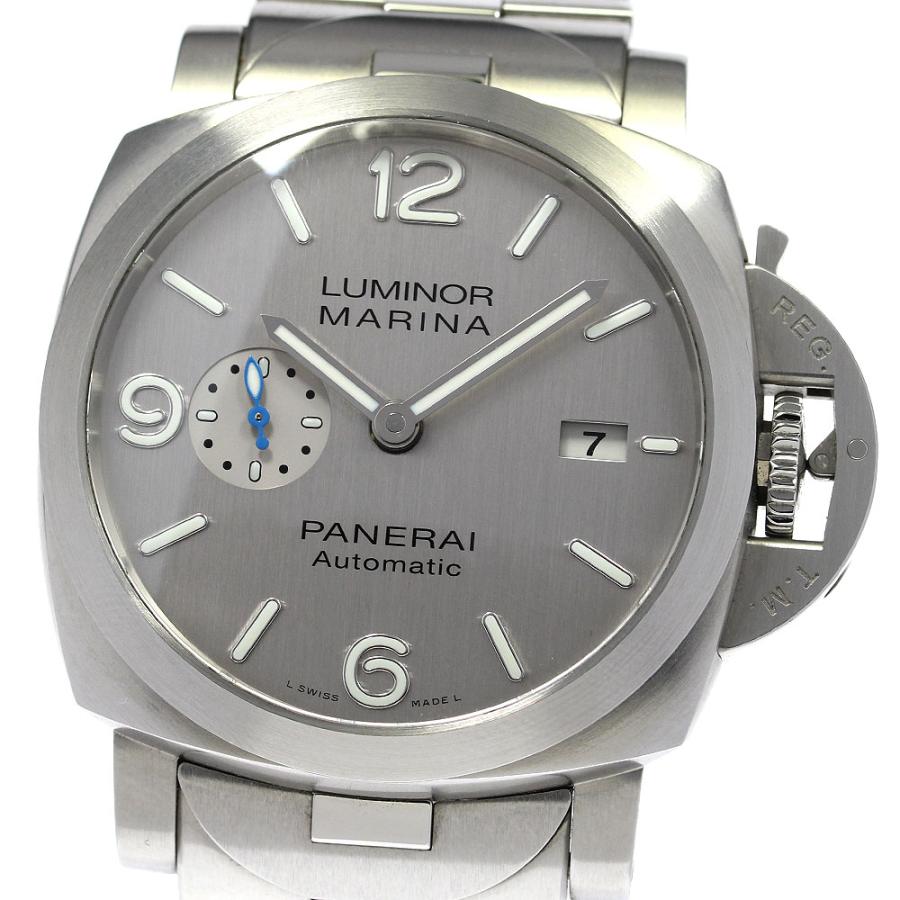 OFFICINE PANERAI パネライ PAM00978 ルミノール マリーナ デイト 自動巻き メンズ 美品 箱・保証書付き ...
