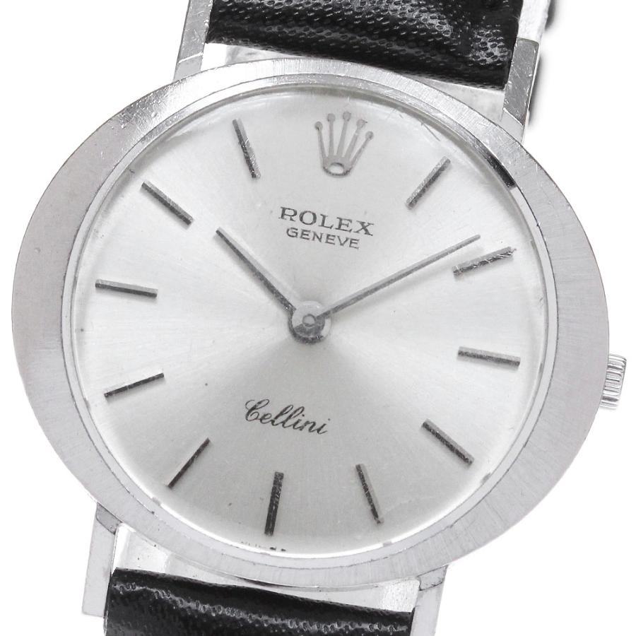 ROLEX ロレックス 3653 チェリーニ K18WG cal.1600 手巻き レディース _805984 : CLOSER Yahoo!ショップ - 通販 - Yahoo!ショッピング