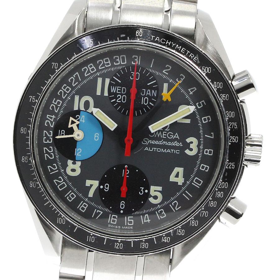 OMEGA オメガ 3520.53 スピードマスター マーク40 トリプルカレンダー クロノグラフ 自動巻き メンズ 保証書付き_806017 ...