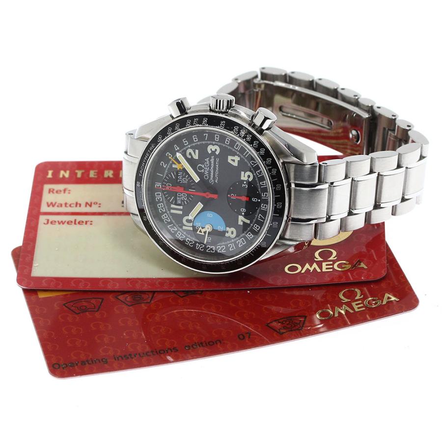OMEGA オメガ 3520.53 スピードマスター マーク40 トリプルカレンダー クロノグラフ 自動巻き メンズ 保証書付き_806017 ...