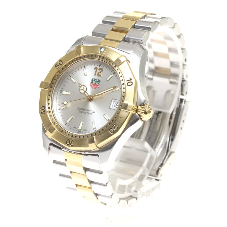 TAG HEUER タグホイヤー WK1120-1 2000シリーズ デイト クォーツ メンズ _806036 : CLOSER Yahoo!ショップ - 通販 - Yahoo!ショッピング