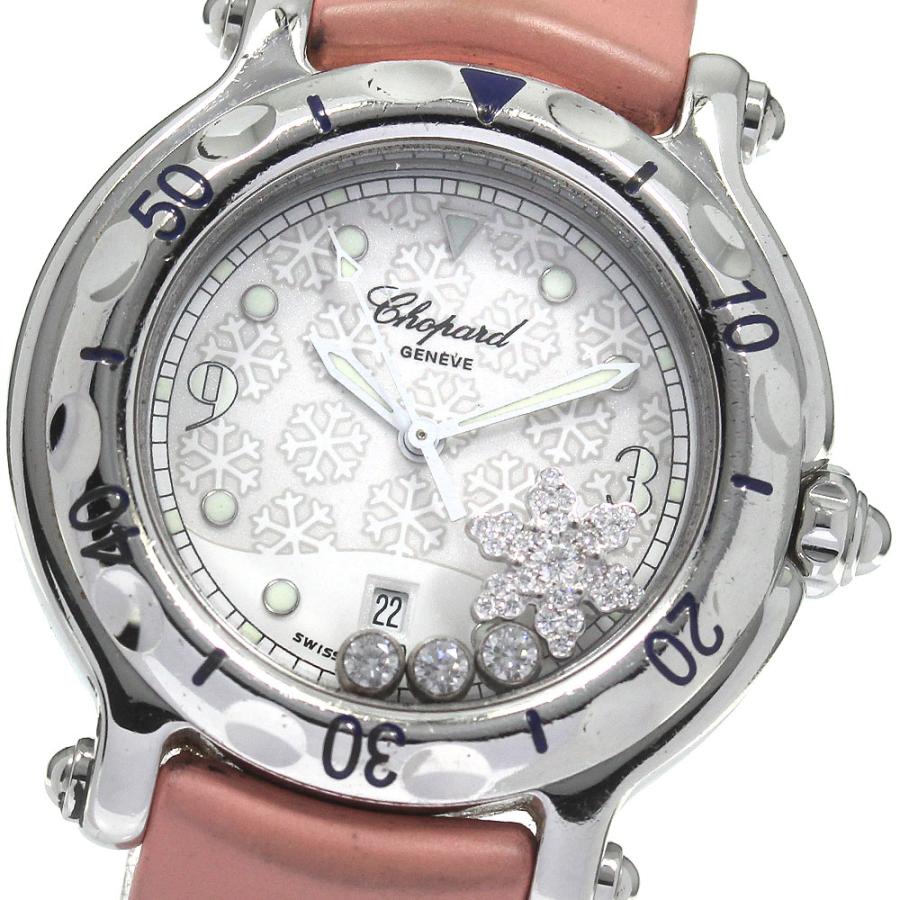 ショパール Chopard 27/8949 ハッピースポーツ スノーフレーク デイト クォーツ レディース _806164 :806164:CLOSER Yahoo!ショップ - 通販 ...