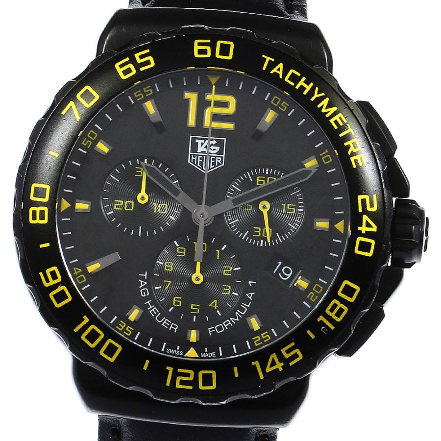 TAG HEUER タグホイヤー CAU111E フォーミュラー1 デイト クロノグラフ クォーツ メンズ 良品 _806224 : CLOSER Yahoo!ショップ - 通販 ...