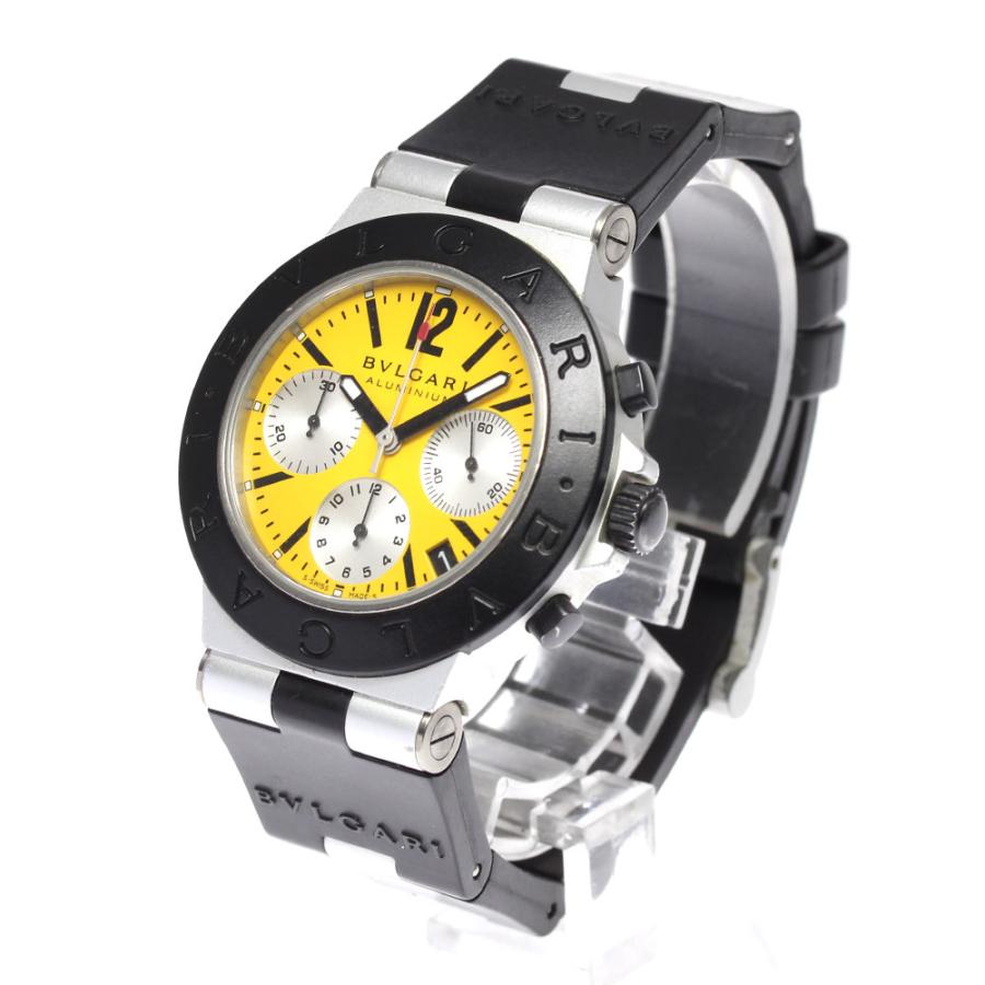 BVLGARI ブルガリ AC38TA アルミニウム クロノグラフ リミテッドエディション 自動巻き メンズ _806229 : CLOSER Yahoo!ショップ - 通販 - Yahoo ...