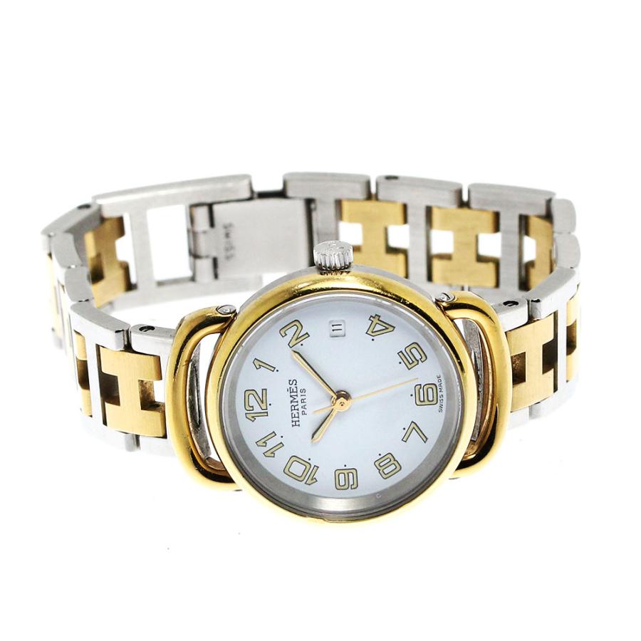 HERMES エルメス プルマン デイト クォーツ レディース 箱付き_806294 : CLOSER Yahoo!ショップ - 通販 - Yahoo!ショッピング