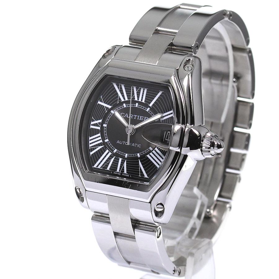 Cartier カルティエ CARTIER W62041V3 ロードスターLM デイト 自動巻き メンズ 内箱・保証書付き_806347 ...