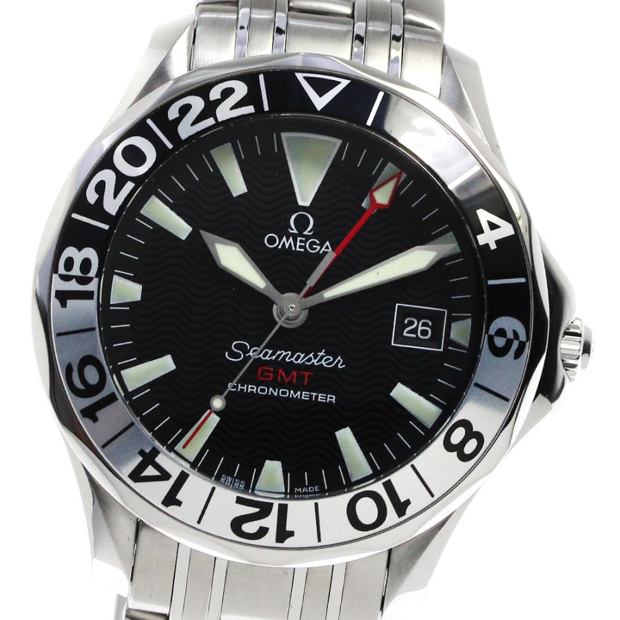 OMEGA オメガ 2534.50 シーマスター300 50周年記念モデル GMT 自動巻き メンズ 良品 箱・保証書付き_806462 : CLOSER Yahoo!ショップ - 通販 ...