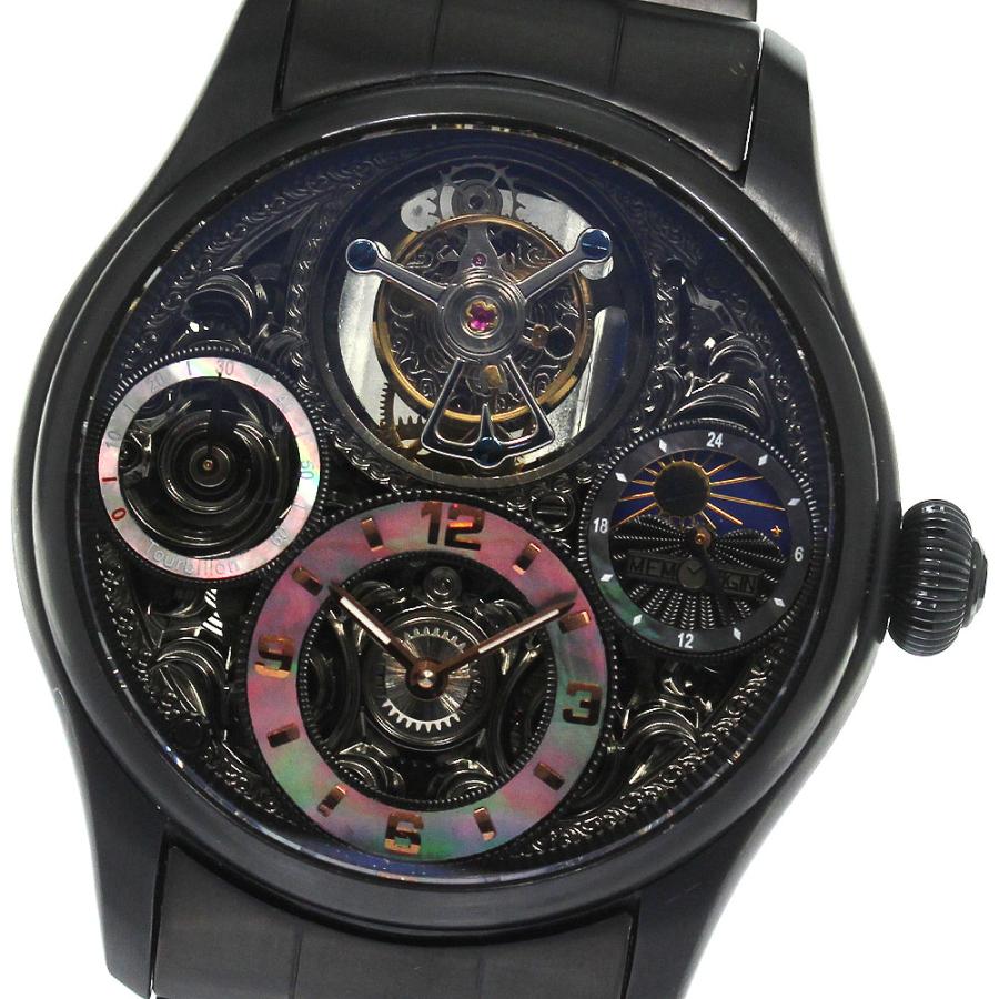 メモリジン MEMORIGIN MO1001G トゥールビヨン 手巻き メンズ 箱・保証書付き_806517 : CLOSER Yahoo ...