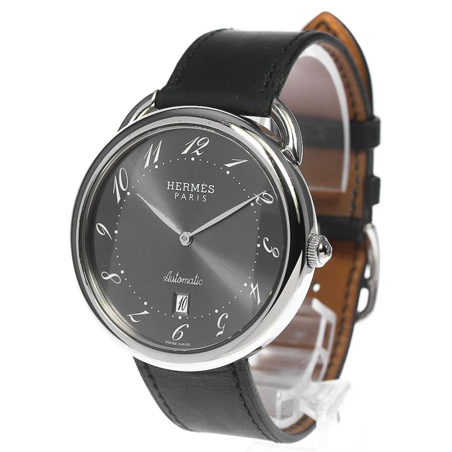 HERMES エルメス AR4.810 アルソー デイト 自動巻き メンズ 内箱・保証書付き_807379 : CLOSER Yahoo!ショップ - 通販 - Yahoo!ショッピング