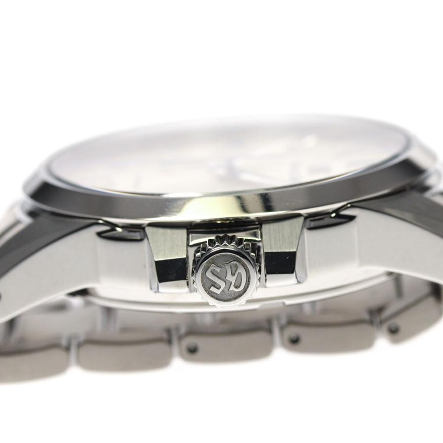 セイコー SEIKO SBGA279/9R65-0BG0 グランドセイコー パワーリザーブ デイト スプリングドライブ メンズ 美品 ...