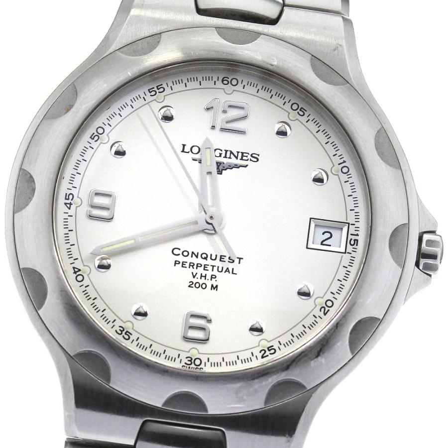LONGINES ロンジン L1.636.4 コンクエスト デイト クォーツ メンズ _808203 : CLOSER Yahoo!ショップ - 通販 - Yahoo!ショッピング
