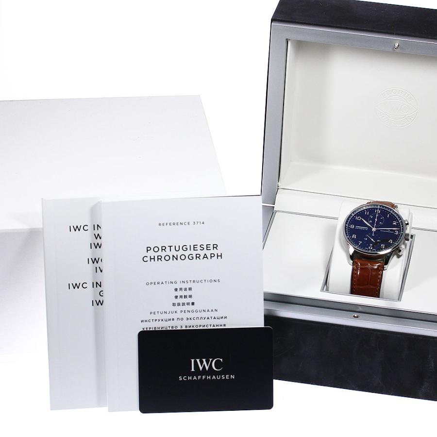 IWC SCHAFFHAUSEN IW371447 ポルトギーゼ クロノグラフ 自動巻き メンズ 良品 箱・保証書付き_808299 : CLOSER Yahoo!ショップ - 通販 ...