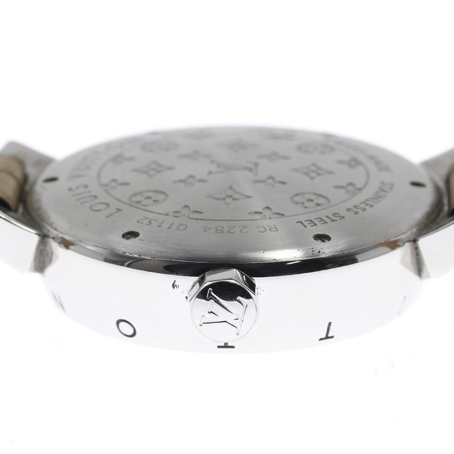ルイ・ヴィトン LOUIS VUITTON Q1132 タンブール デイト GMT 自動巻き メンズ _808606 :808606 ...