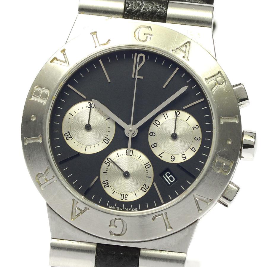 BVLGARI ブルガリ CH35S ディアゴノ スポーツ クロノグラフ クォーツ メンズ _808900 : CLOSER Yahoo!ショップ - 通販 - Yahoo!ショッピング