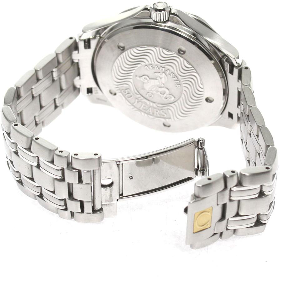 OMEGA オメガ 2534.50 シーマスター300 50周年記念モデル GMT 自動巻き メンズ 保証書付き_809021 ...