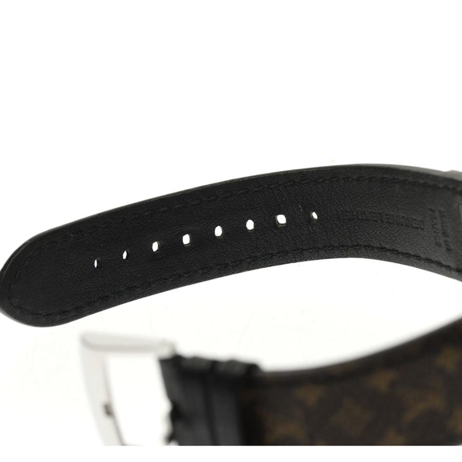 LOUIS VUITTON（ルイ・ヴィトン） LOUIS VUITTON Q1111 タンブール デイト クォーツ メンズ 美品 箱・保証書 ...