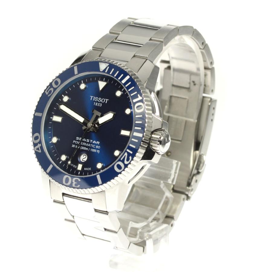 ティソ TISSOT T120407A シースター1000 デイト 自動巻き メンズ 良品 箱・保証書付き_809142 :809142 ...