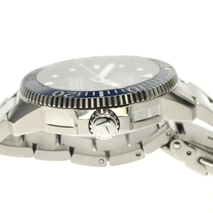 TISSOT ティソ T120407A シースター1000 デイト 自動巻き メンズ 良品 箱・保証書付き_809142 : CLOSER ...