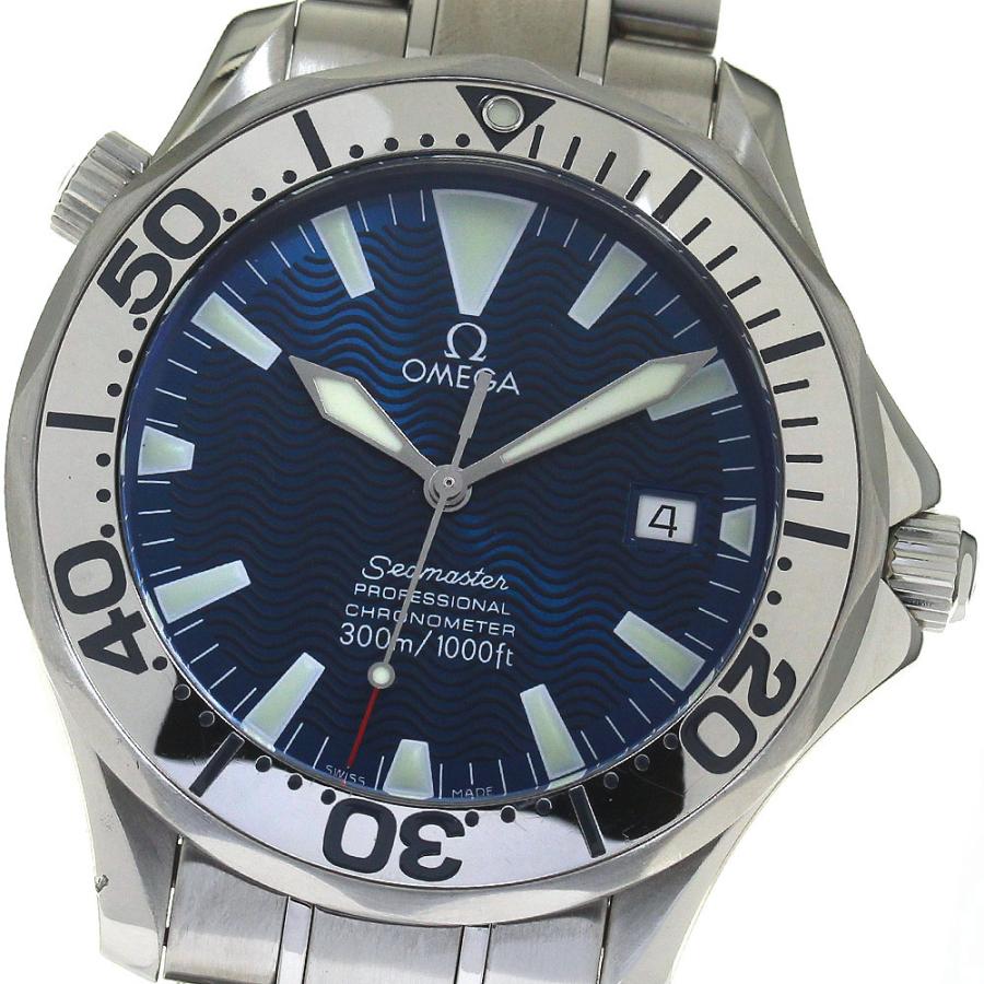 OMEGA オメガ 2255.80 シーマスター300 デイト 自動巻き メンズ _809203 : CLOSER Yahoo!ショップ ...