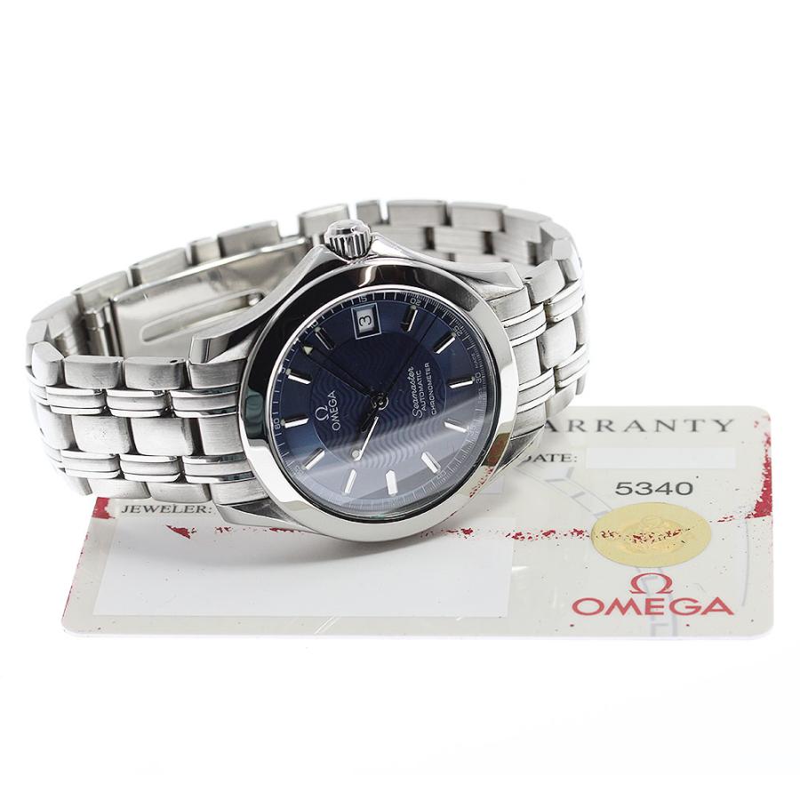 オメガ OMEGA 2501.81 シーマスター120 デイト 自動巻き メンズ 保証書付き_809399 :809399:CLOSER ...