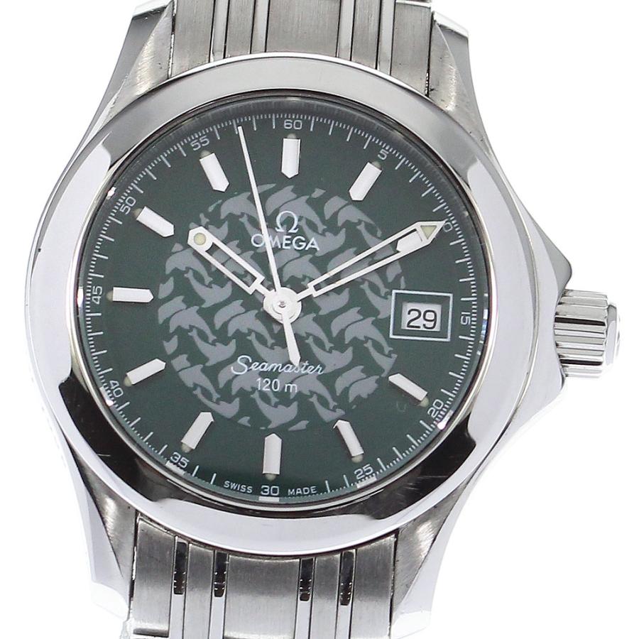 オメガ OMEGA 2586.70 シーマスター120 ジャックマイヨール クォーツ レディース 箱・保証書付き_809401 :809401 ...