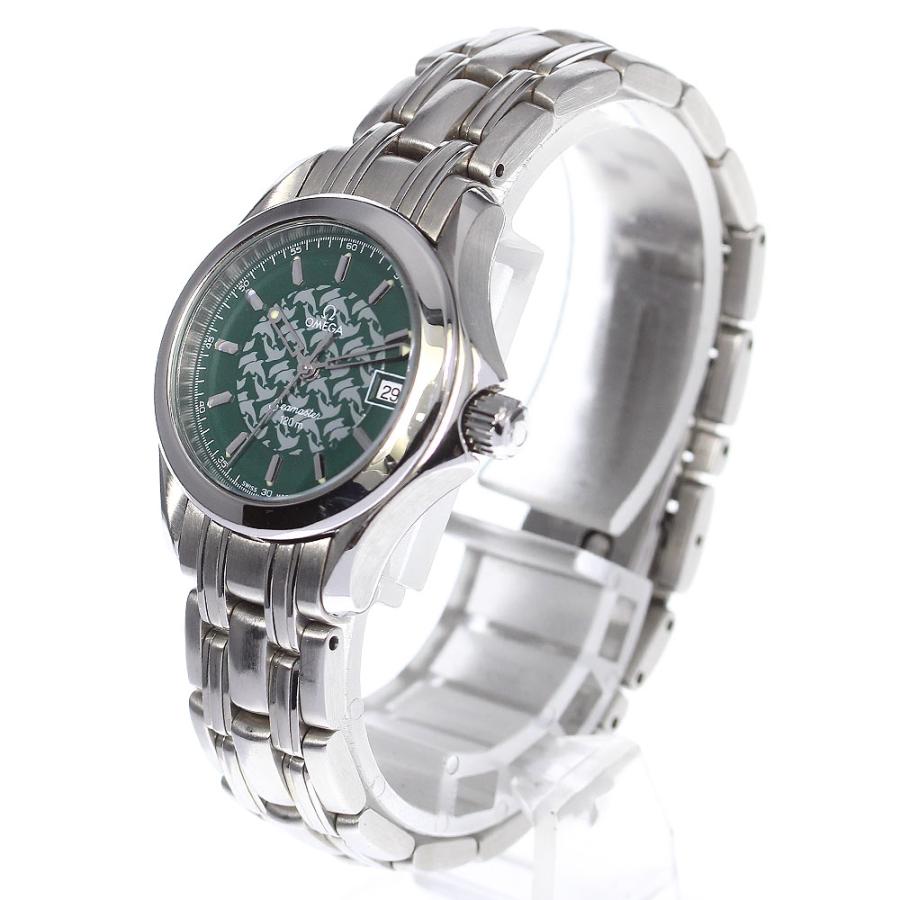 オメガ OMEGA 2586.70 シーマスター120 ジャックマイヨール クォーツ レディース 箱・保証書付き_809401 :809401 ...