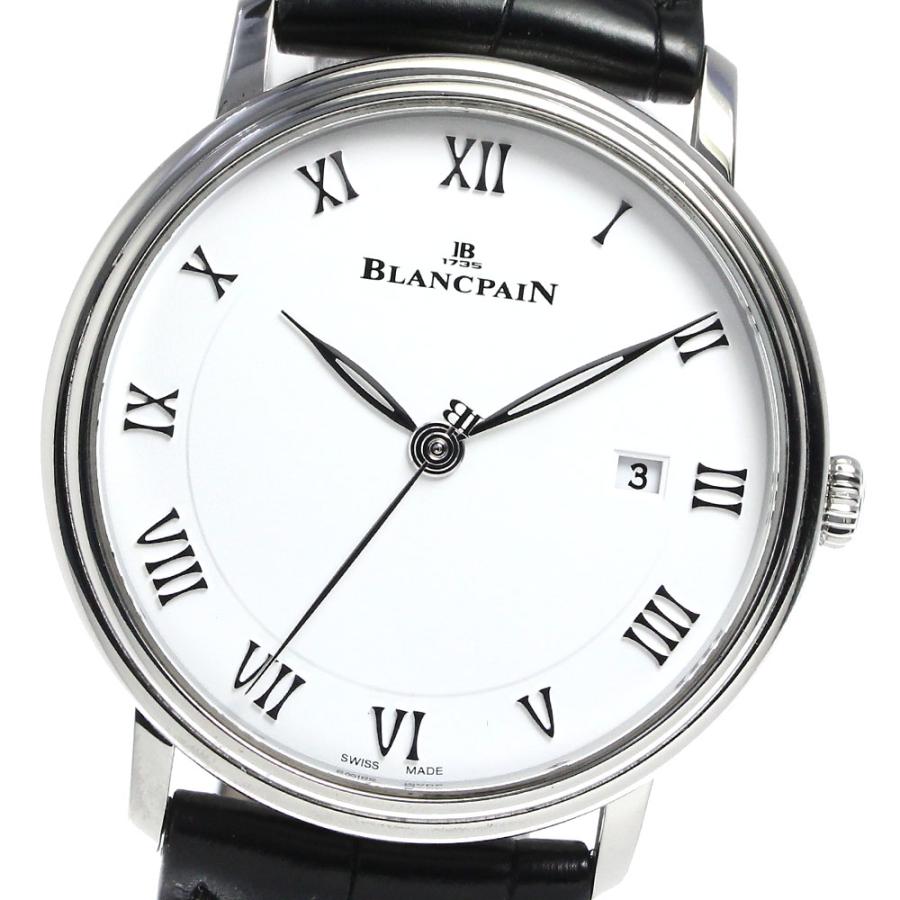 BLANCPAIN ブランパン Blancpain 6651-1127-55B ヴィルレ ウルトラスリム デイト 自動巻き メンズ 良品 _810231 : CLOSER Yahoo!ショップ ...