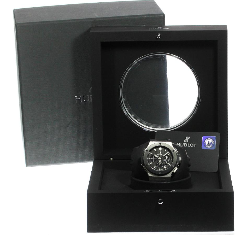 HUBLOT ウブロ 301.SM.1770.RX ビッグバン スチール セラミック クロノグラフ 自動巻き メンズ 美品 箱・保証書付き ...