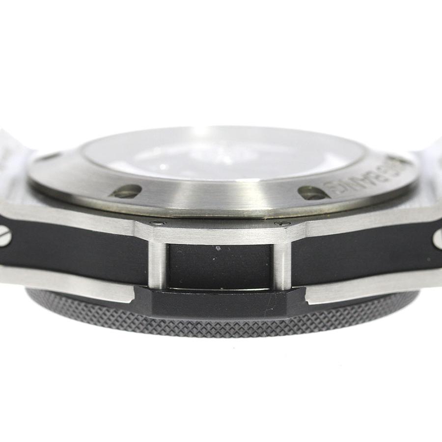 HUBLOT ウブロ 301.SM.1770.RX ビッグバン スチール セラミック クロノグラフ 自動巻き メンズ 美品 箱・保証書付き ...