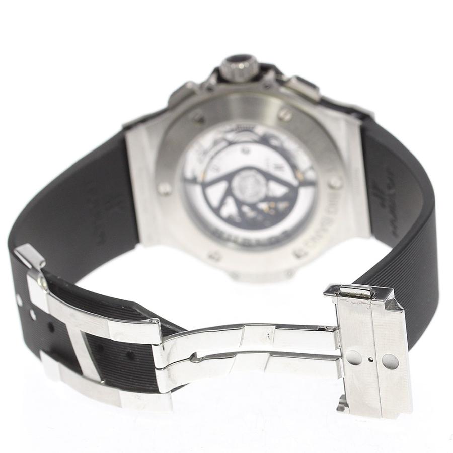 HUBLOT ウブロ 301.SM.1770.RX ビッグバン スチール セラミック クロノグラフ 自動巻き メンズ 美品 箱・保証書付き ...
