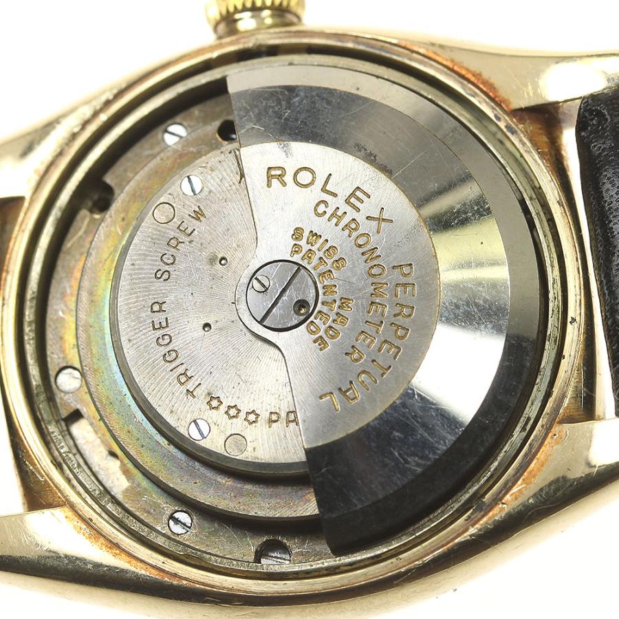 ロレックス ROLEX 3131 オイスターパーペチュアル K14YG バブルバック 自動巻き ボーイズ _810647 :810647 ...