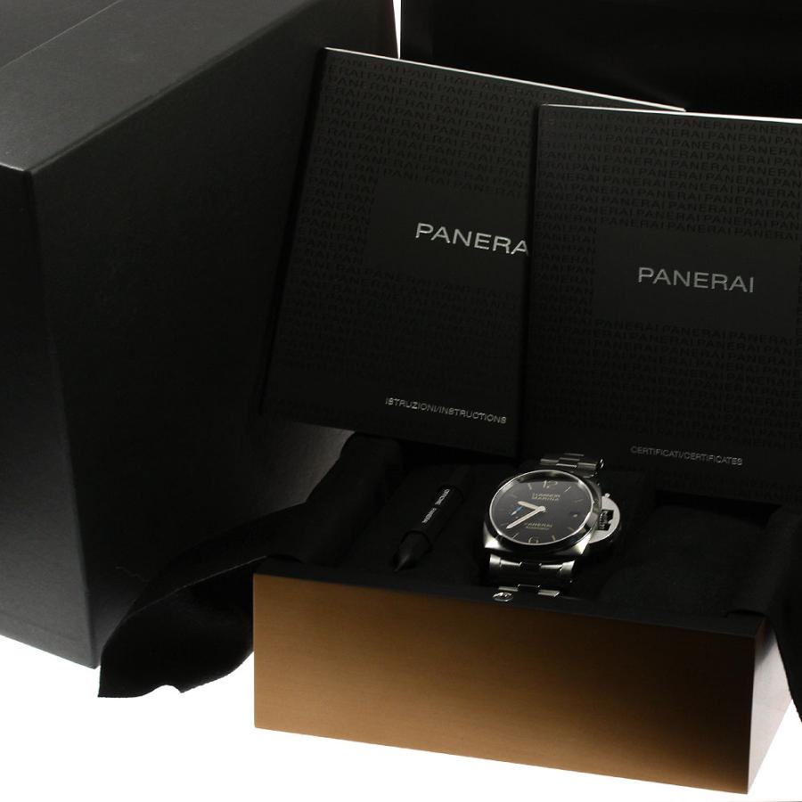 OFFICINE PANERAI パネライ PAM00722 ルミノール マリーナ 1950 3デイズ アッチャイオ 自動巻き メンズ 箱 ...