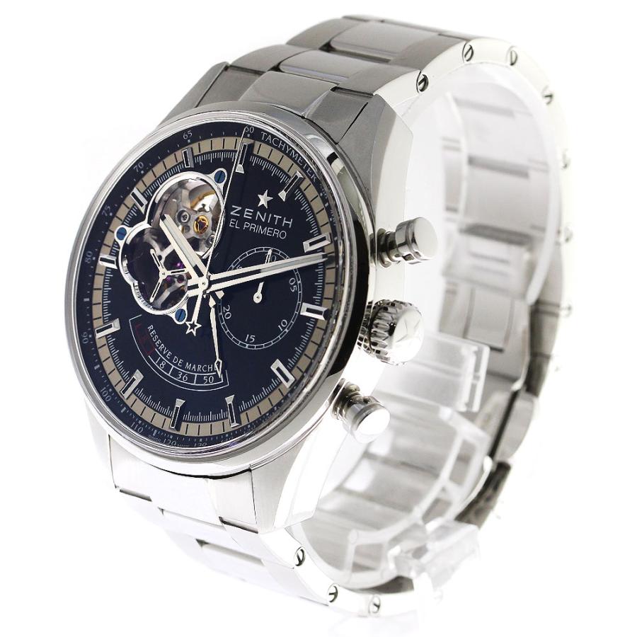 ZENITH（時計） ゼニス ZENITH 03.2080.4021 エルプリメロ クロノマスター オープン パワーリザーブ 自動巻き メンズ ...